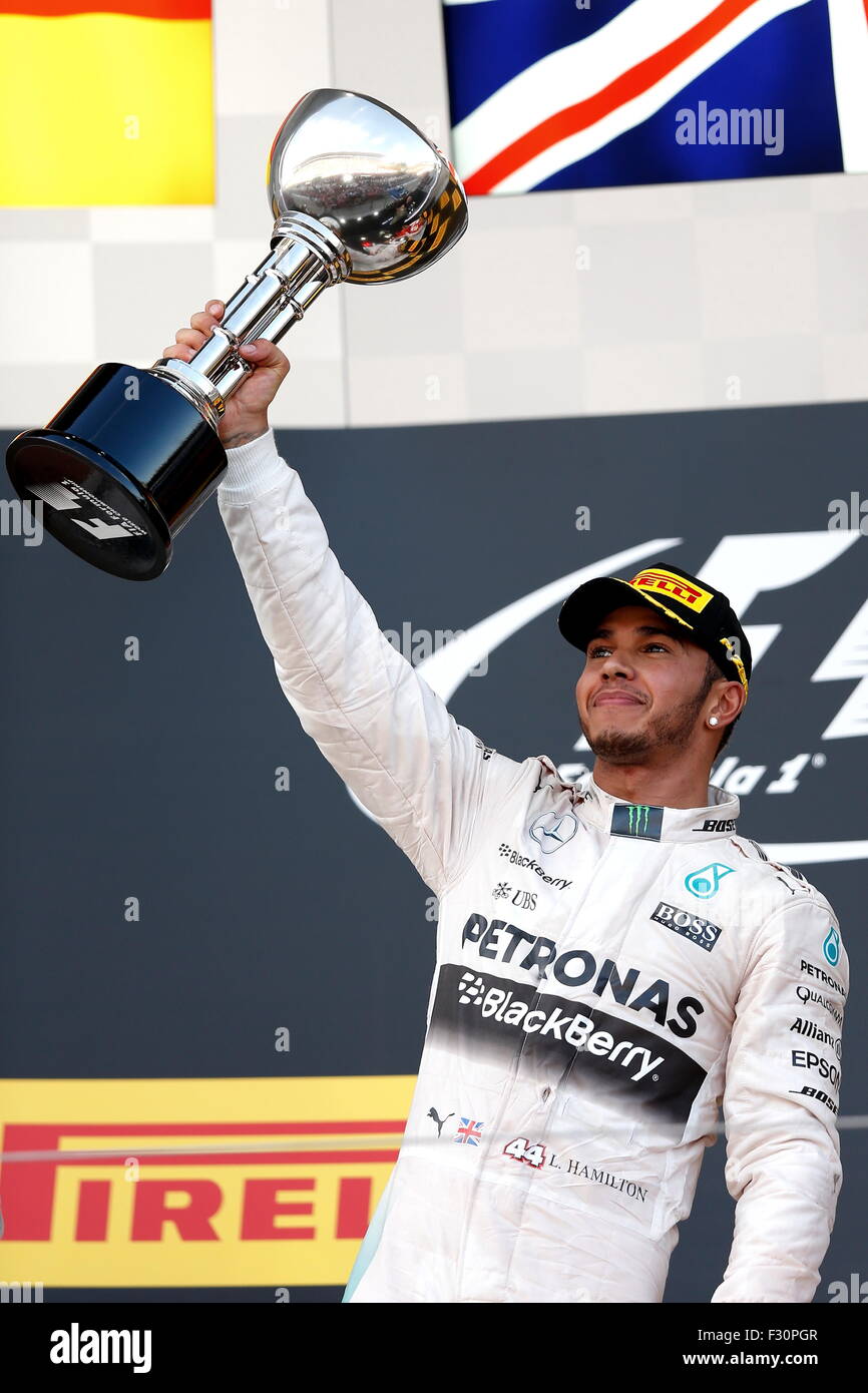 Suzuka, Japan. 27th Sep, 2015. Lewis HAMILTON F1 : Japanese Formula One ...