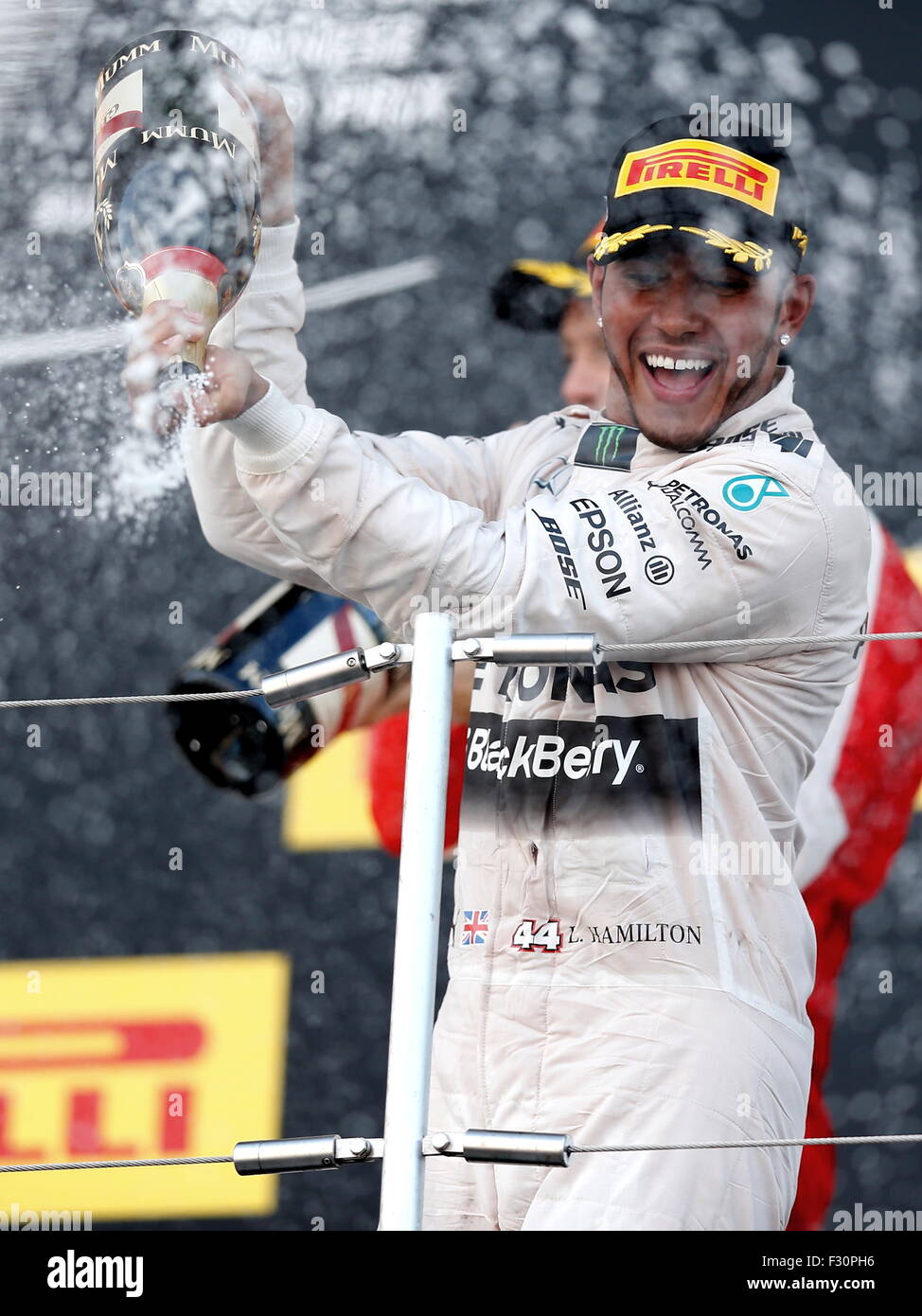 Suzuka, Japan. 27th Sep, 2015. Lewis HAMILTON F1 : Japanese Formula One ...