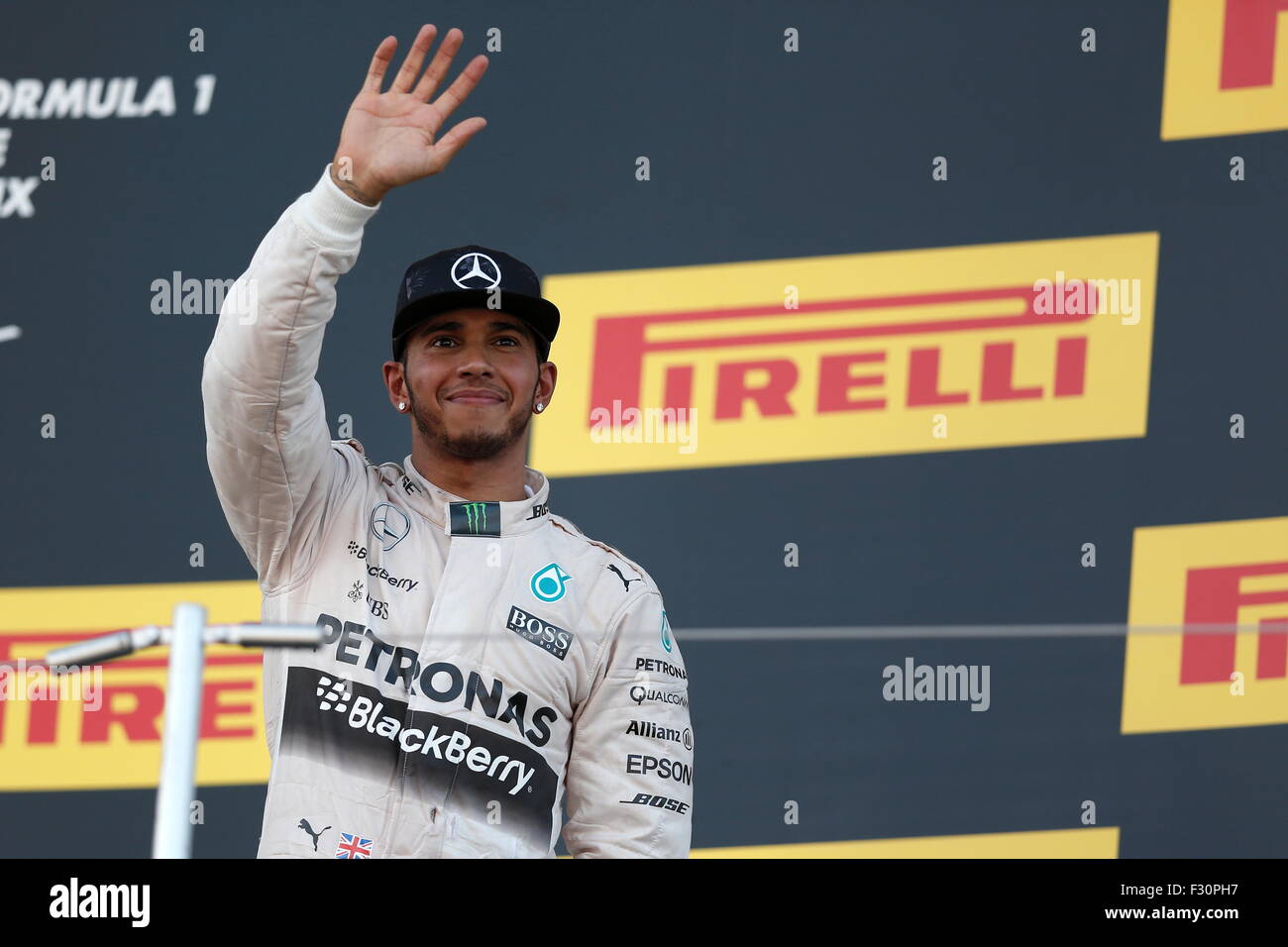 Lewis hamilton 2015 japan hi-res stock photography and images - Alamy
