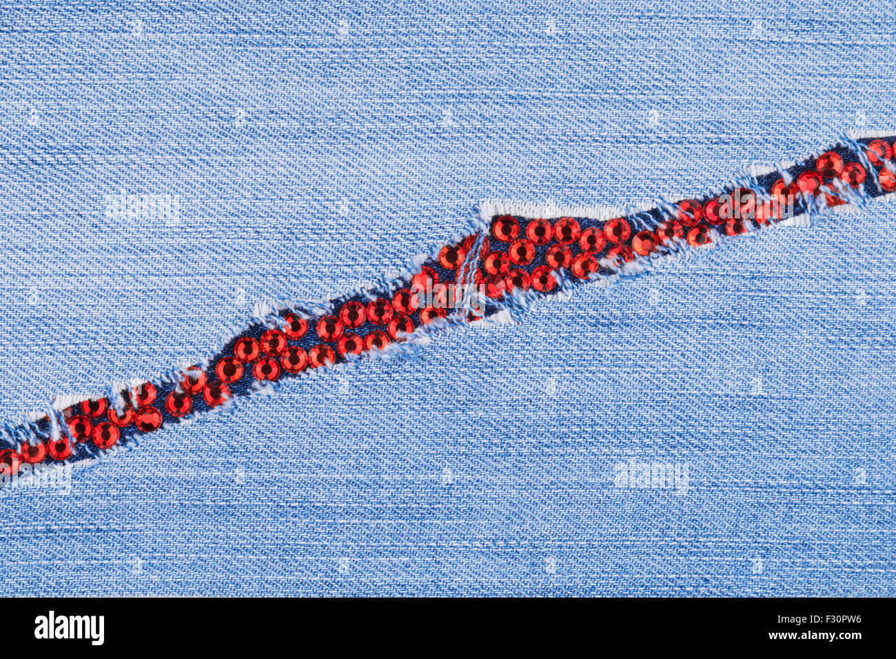 Rhinestones fabric hi-res stock photography and images - Alamy