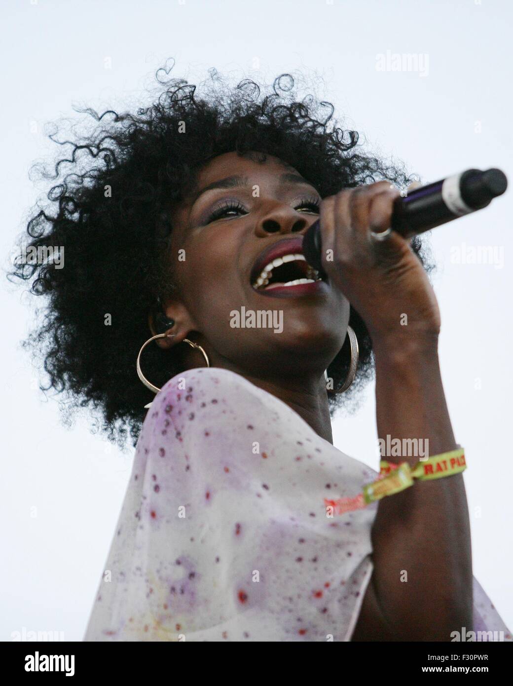 Las Vegas, NV, USA. 26th Sep, 2015. Elisabeth Troy of Clean Bandit in ...