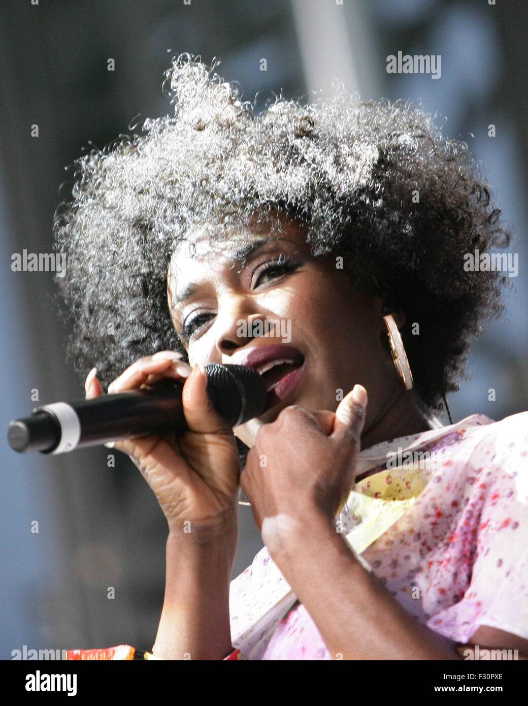 Las Vegas, NV, USA. 26th Sep, 2015. Elisabeth Troy of Clean Bandit in ...