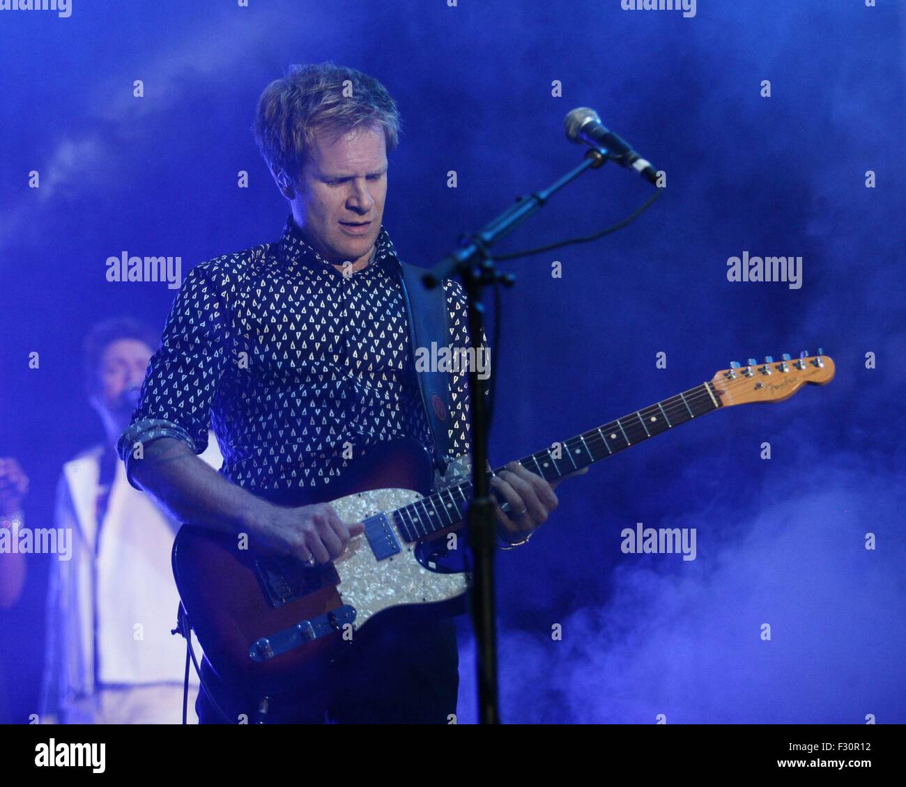 Las Vegas, NV, USA. 26th Sep, 2015. Dom Brown of Duran Duran in ...