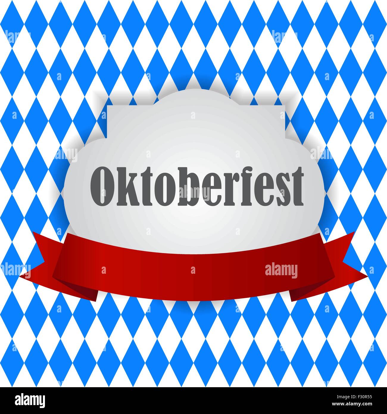 Oktoberfest Blue Background Vector Illustration Stock Vector Image & Art - Alamy
