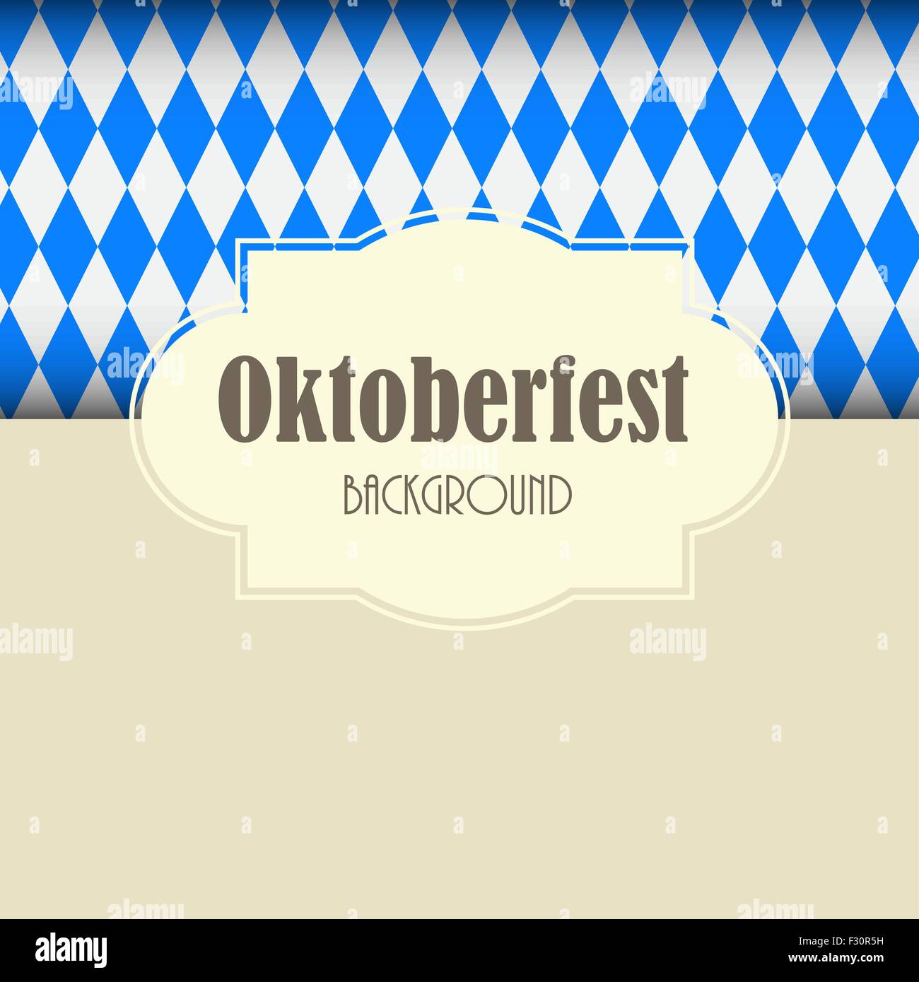 Oktoberfest Blue Background Vector Illustration Stock Vector Image & Art - Alamy