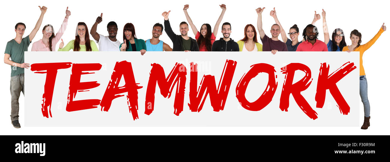 Teamwork banner hi-res stock photography and images - Alamy