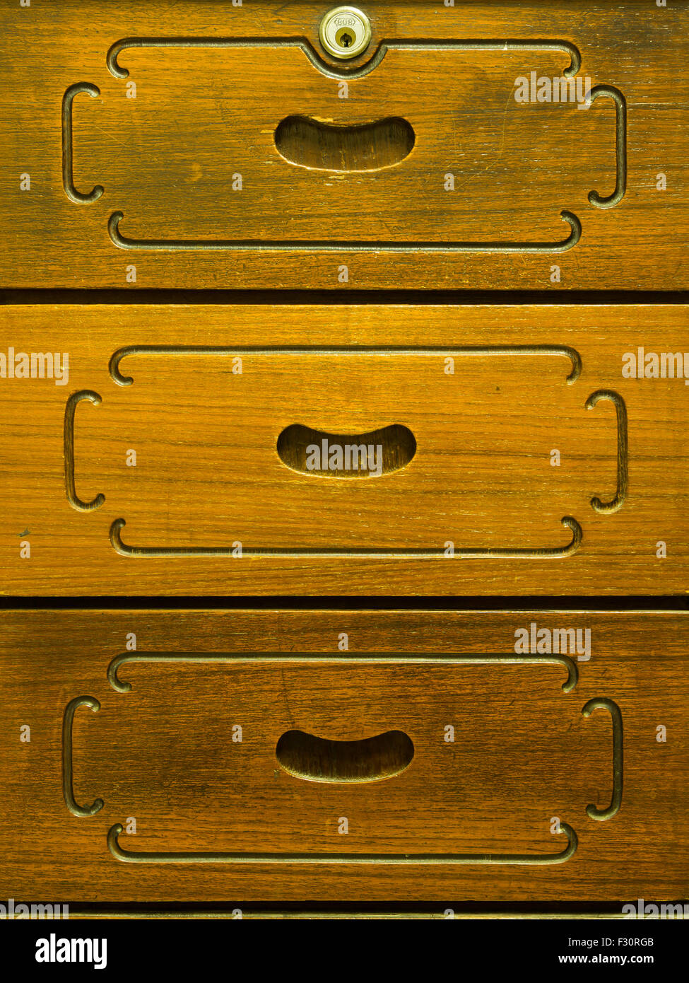 Detail of old wooden drawer, background, texture Stock Photo - Alamy