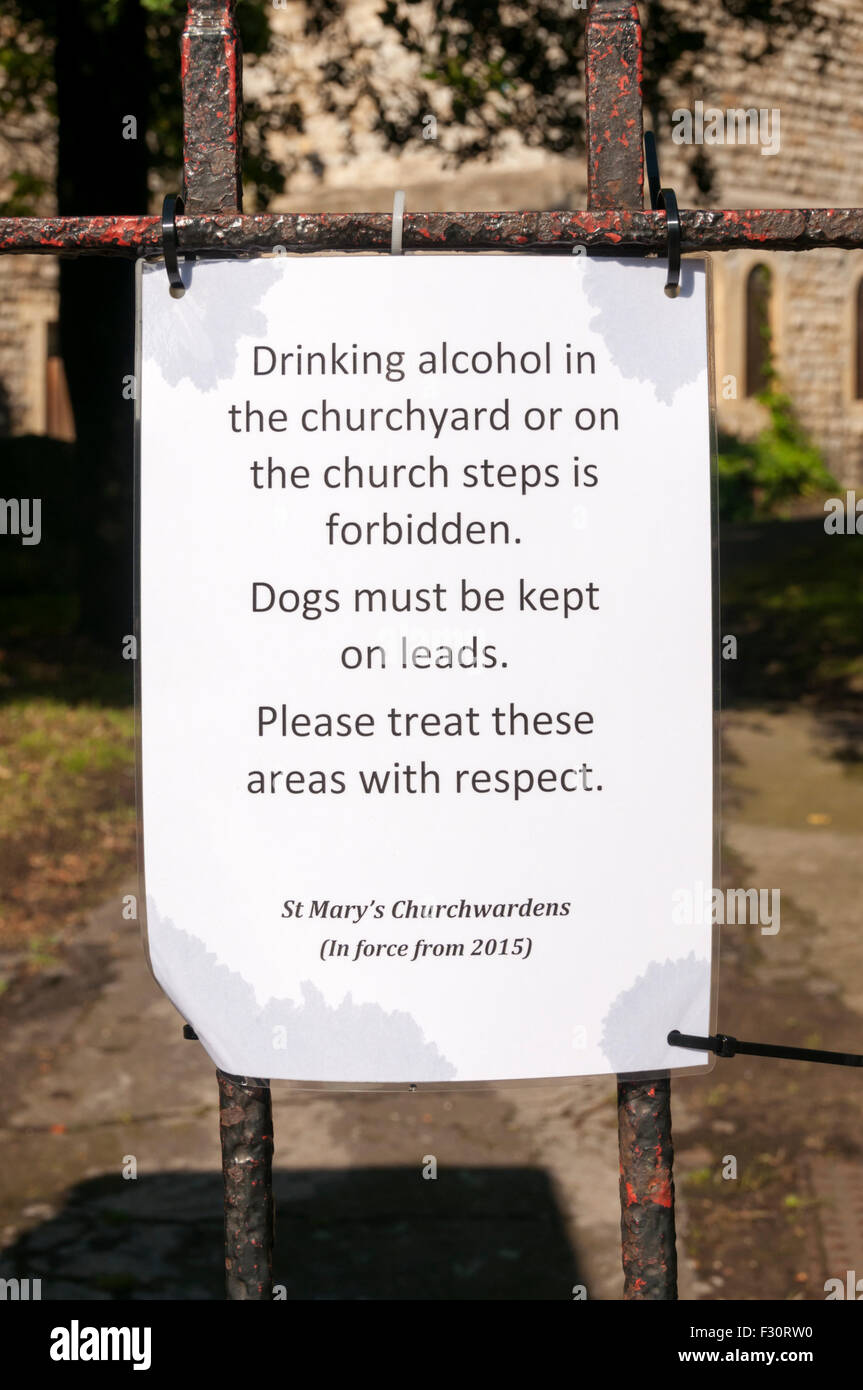 Churchyard rules hi-res stock photography and images - Alamy