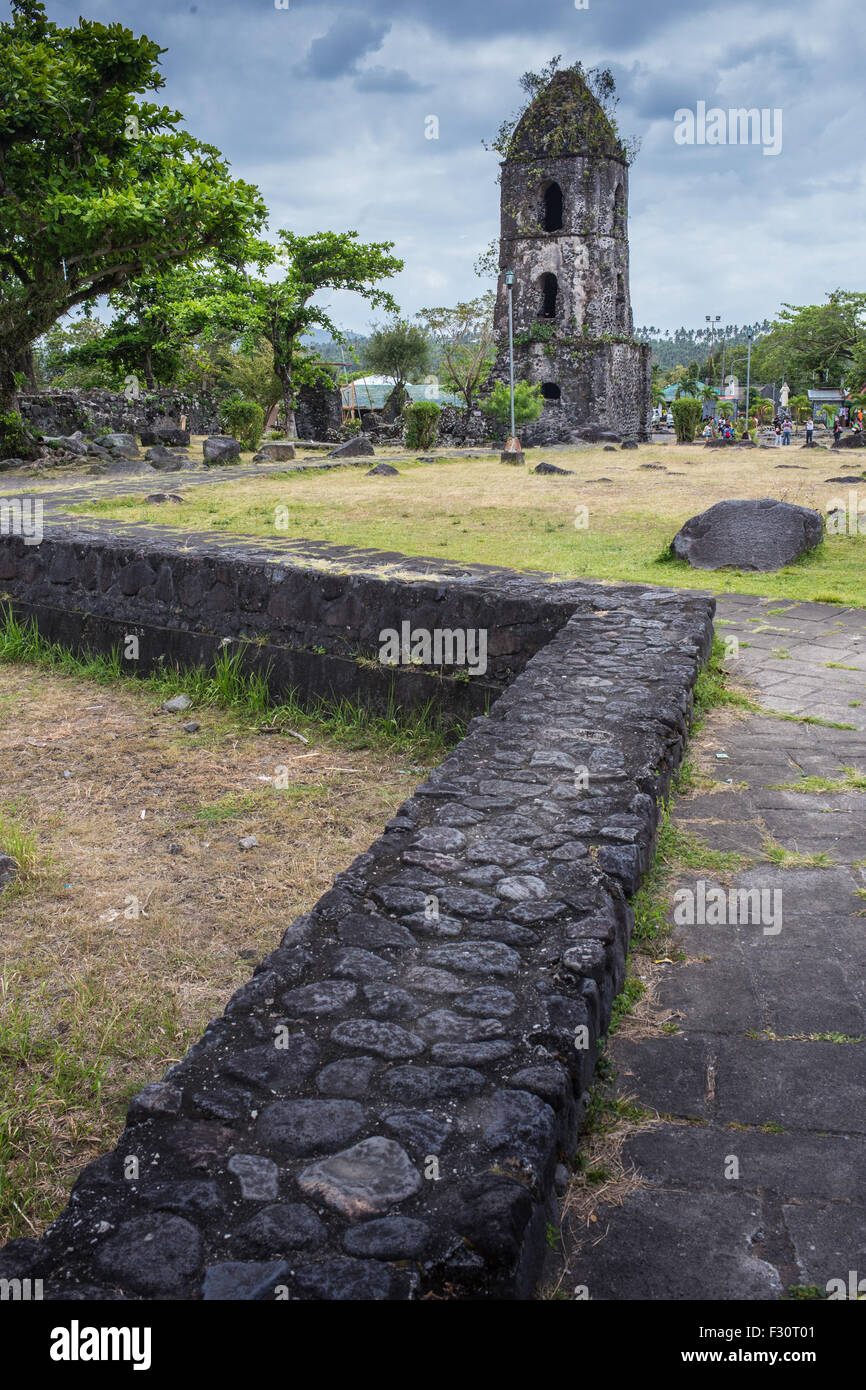 Scenic view of an old church with a tall Stock Photo - Alamy