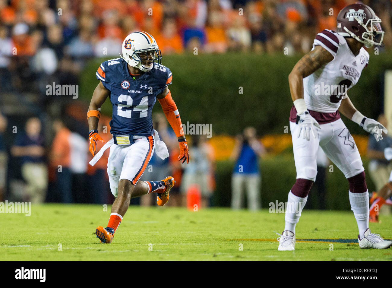 Auburn defensive back Blake Countess (24) during the NCAA college ...