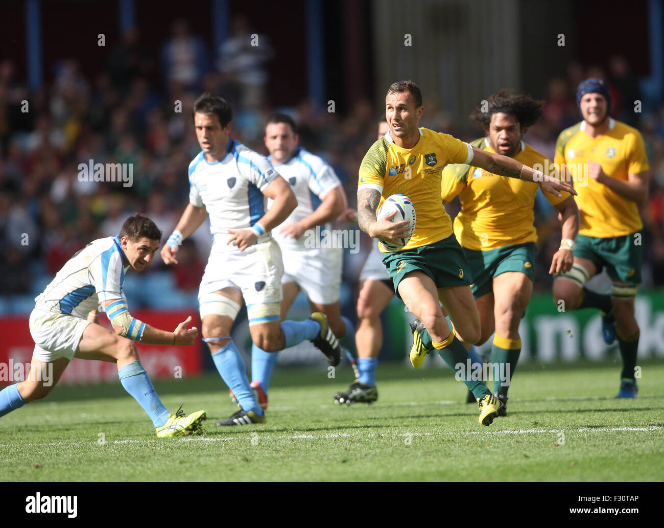 Quade Cooper Of Australia Australia V Uruguay, Rugby World Cup 2015 ...