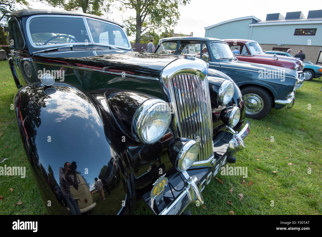 Soham, Cambrideshire, UK . 26th Sep, 2015. Classic cars at Soham ...