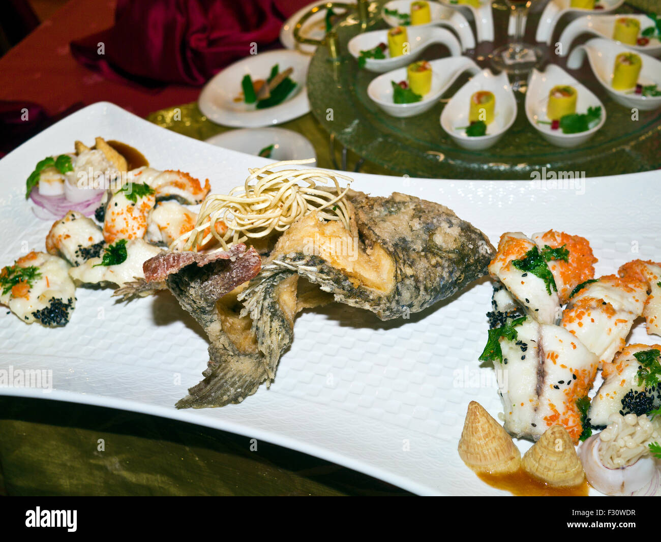 Taiwan traditional style gourmet Stock Photo - Alamy