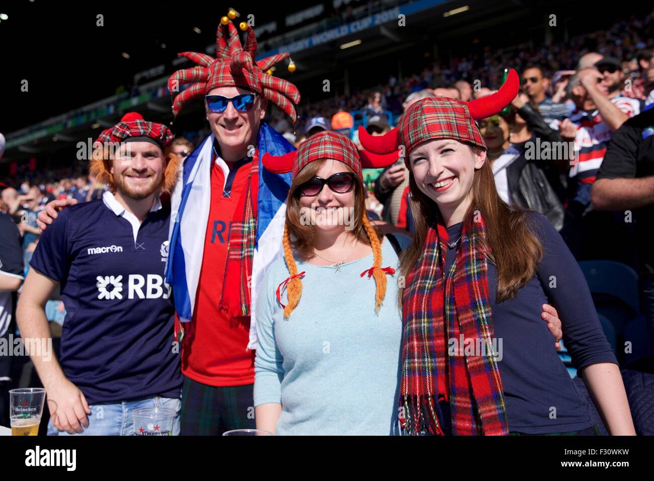 Leeds, UK. 27th Sep, 2015. Rugby World Cup. Scotland versus United ...