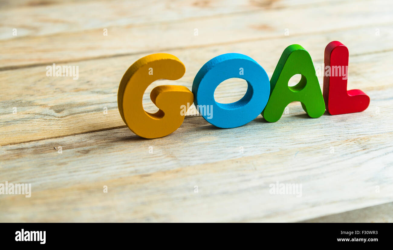 Word goal hi-res stock photography and images - Alamy