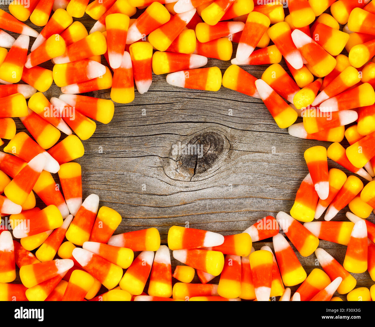 Candy Corn Page Border