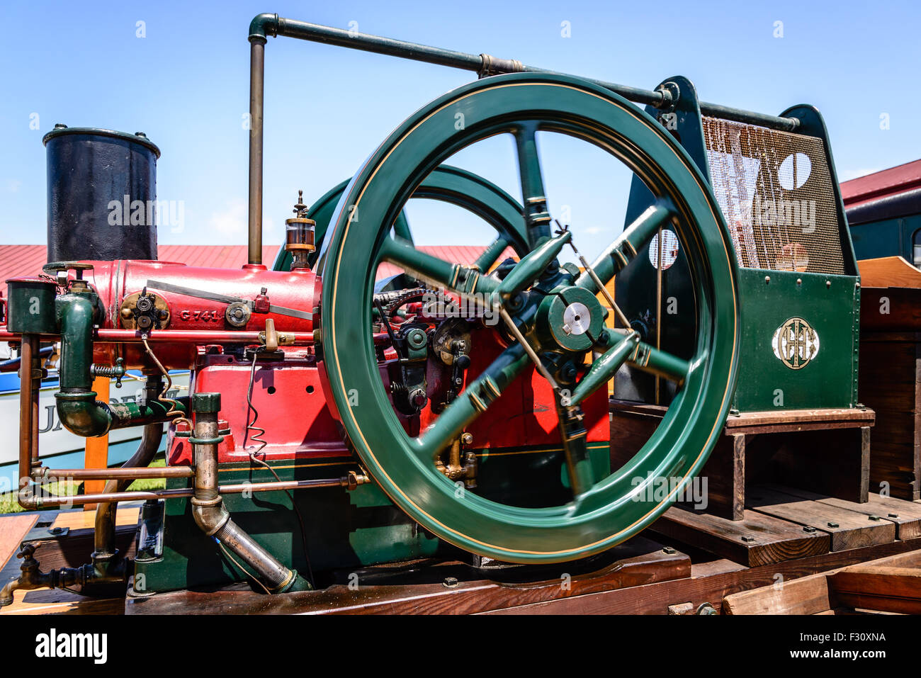 International Harvester engine, Chesapeake Bay Maritime Museum, St ...