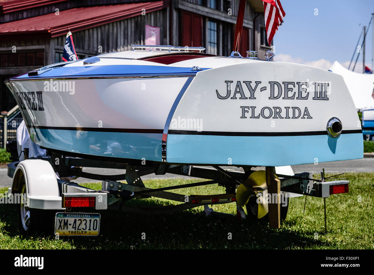 Jay Dee III, 2015 Vintage Craft Special Race Boat, Chesapeake Bay ...