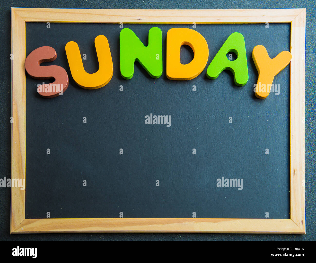 The word sunday hi-res stock photography and images - Alamy