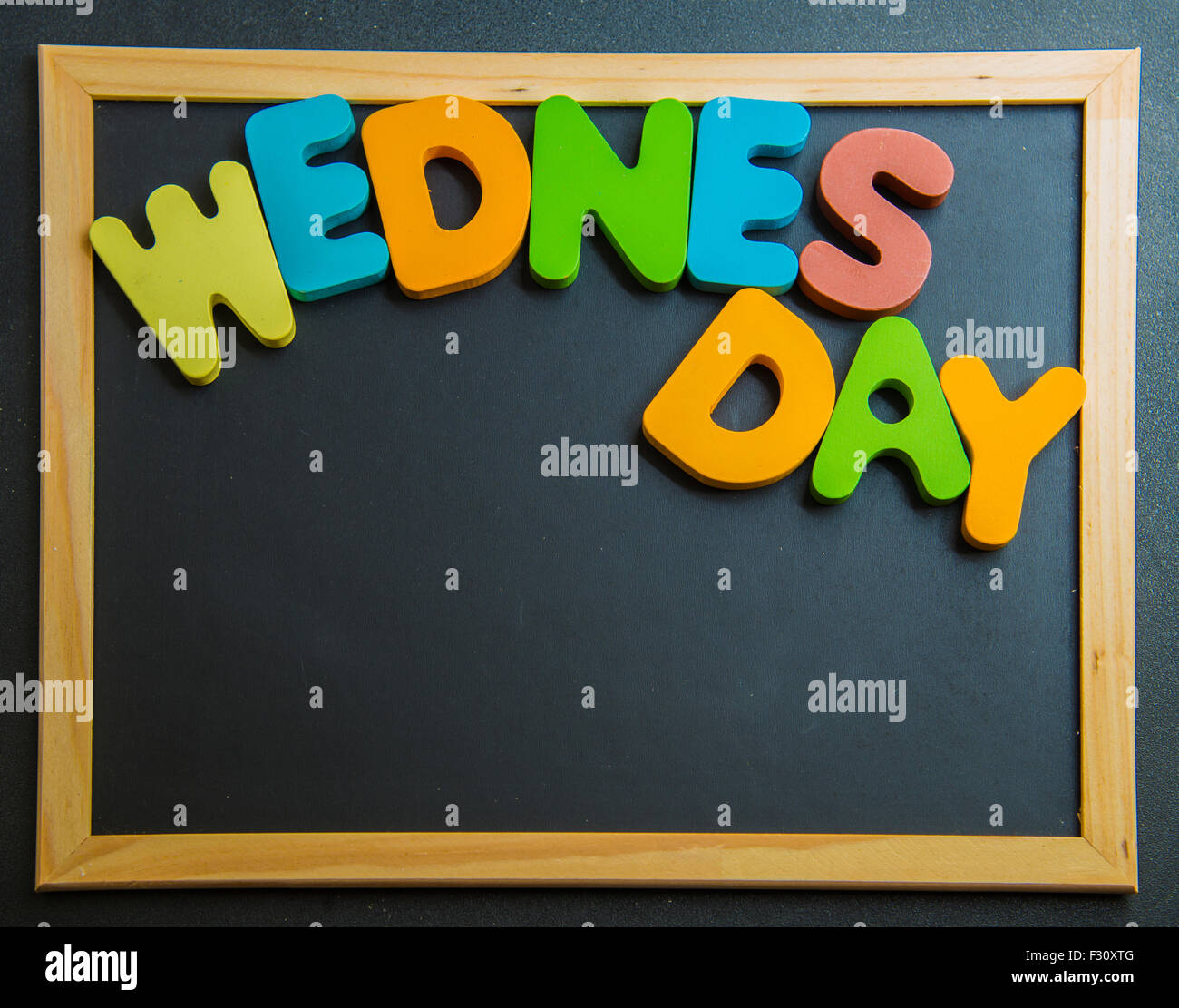 Wednesday word hi-res stock photography and images - Alamy