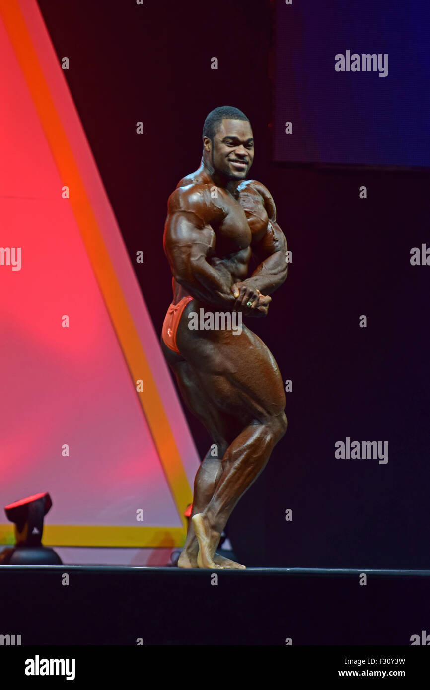 Madrid, Spain. 26th Sep, 2015. Brandon Curry, from USA, during Arnold ...