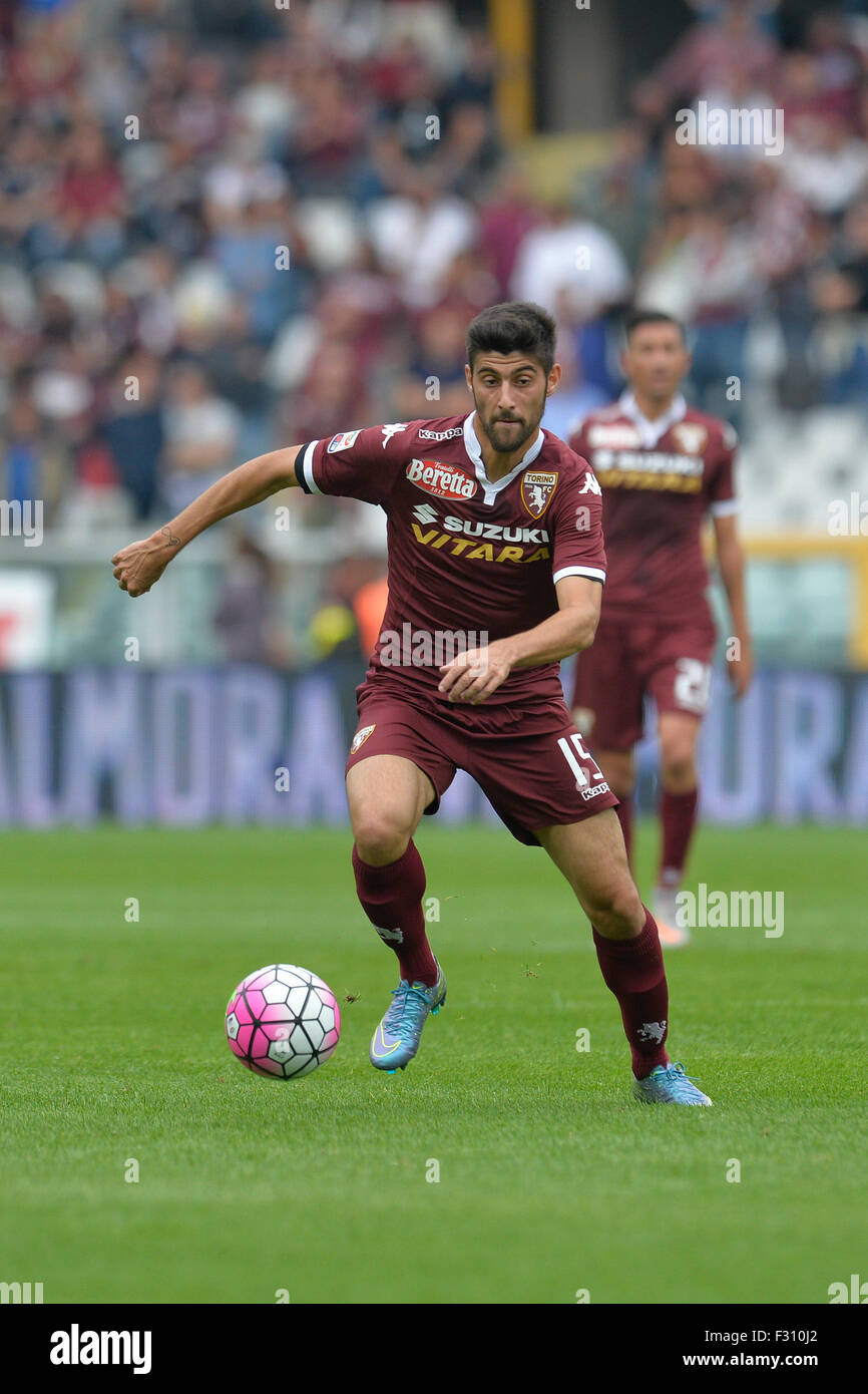 Turin, Italy. 27th Sep, 2015. Serie A Football. Torino versus Palermo ...
