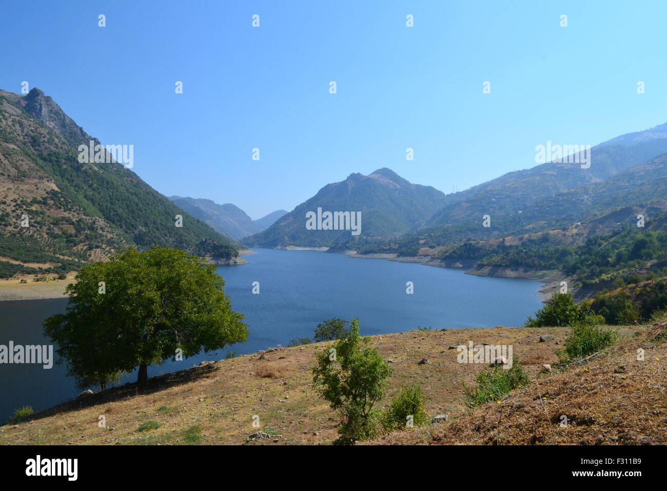 A view of a lake in Turkey Stock Photo - Alamy