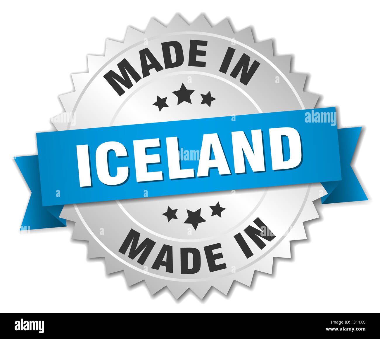Made in iceland silver badge hi-res stock photography and images - Alamy