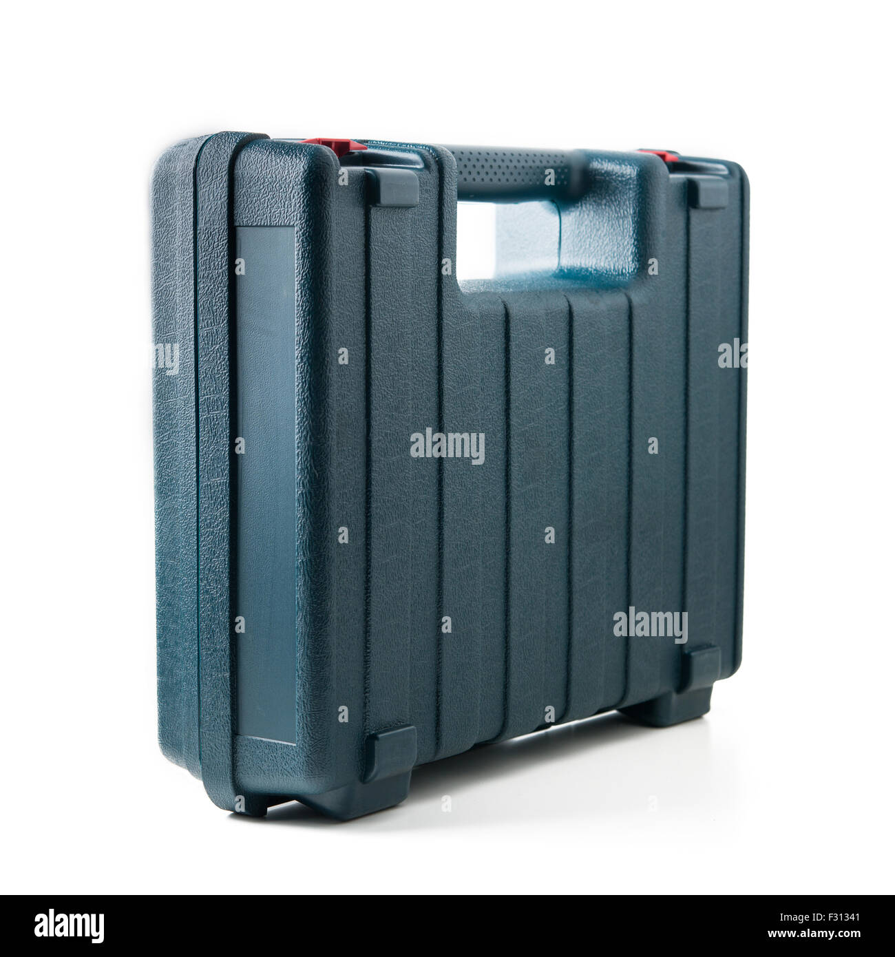 plastic box case isolated on white Stock Photo - Alamy
