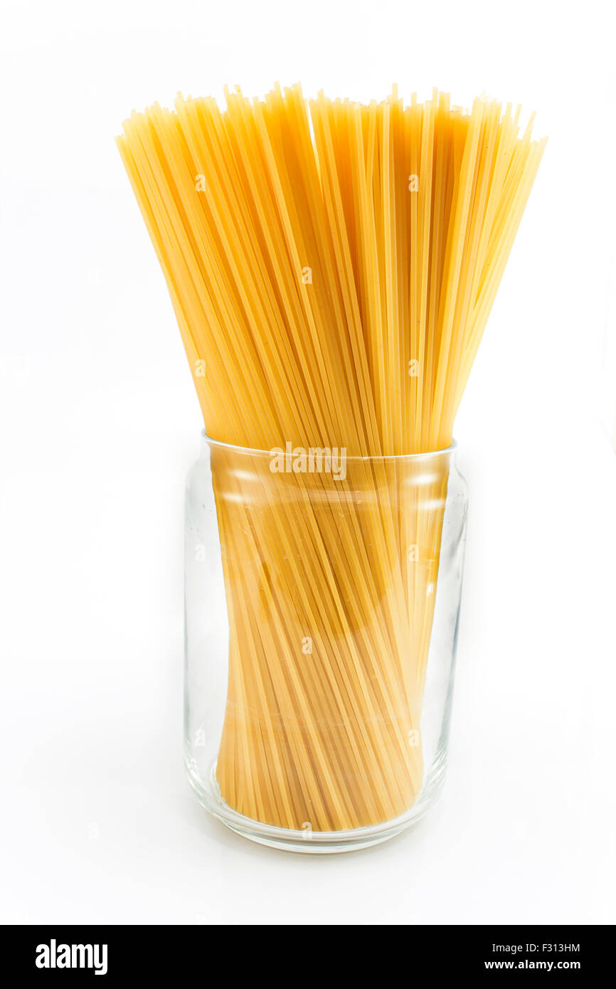 Spaghetti in glass container hi-res stock photography and images - Alamy