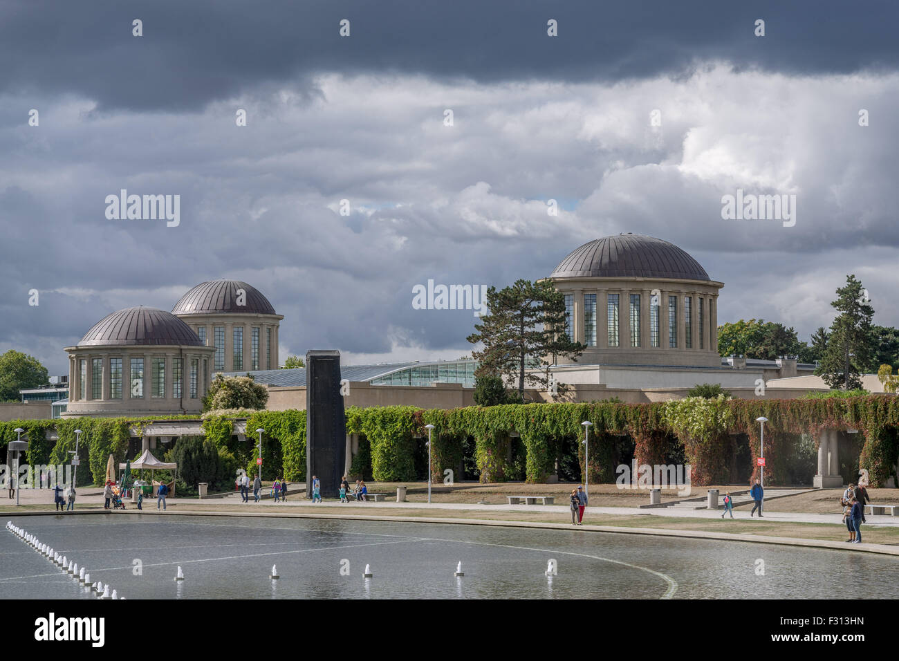 Centennial Hall Wroclaw Jahrhundertshalle Breslau Max Berg Stock Photo ...