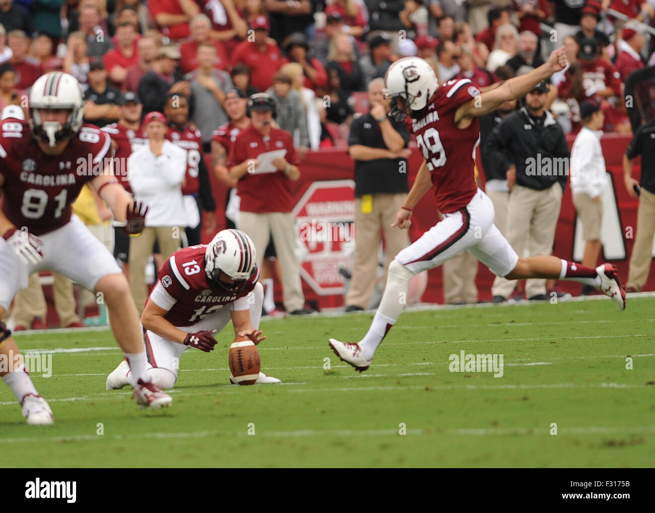 September 26 - Columbia, South Carolina, USA -..South Carolina PK ...