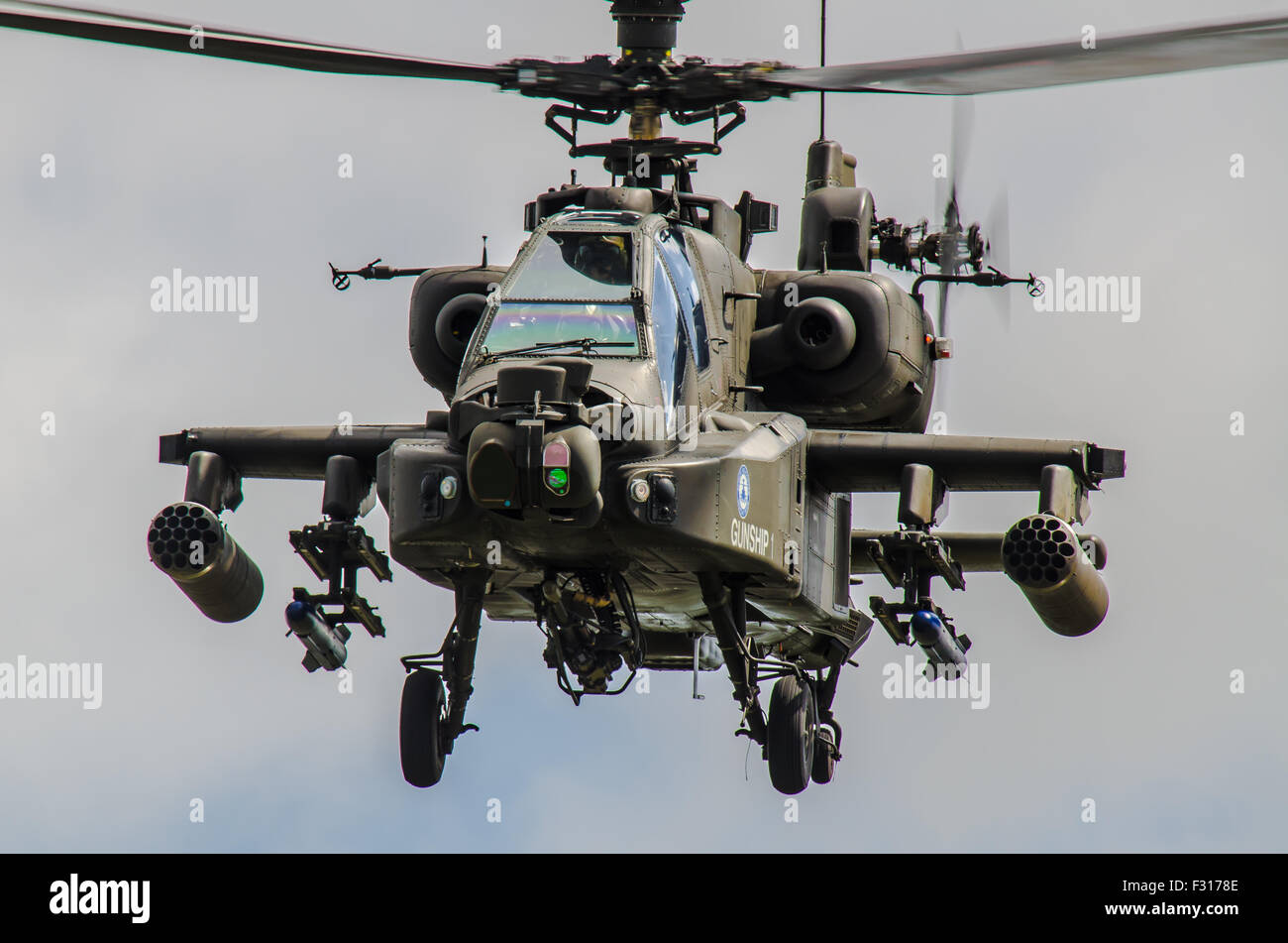 Westland WAH-64 Longbow Apache is a four-blade, twin-turboshaft attack ...