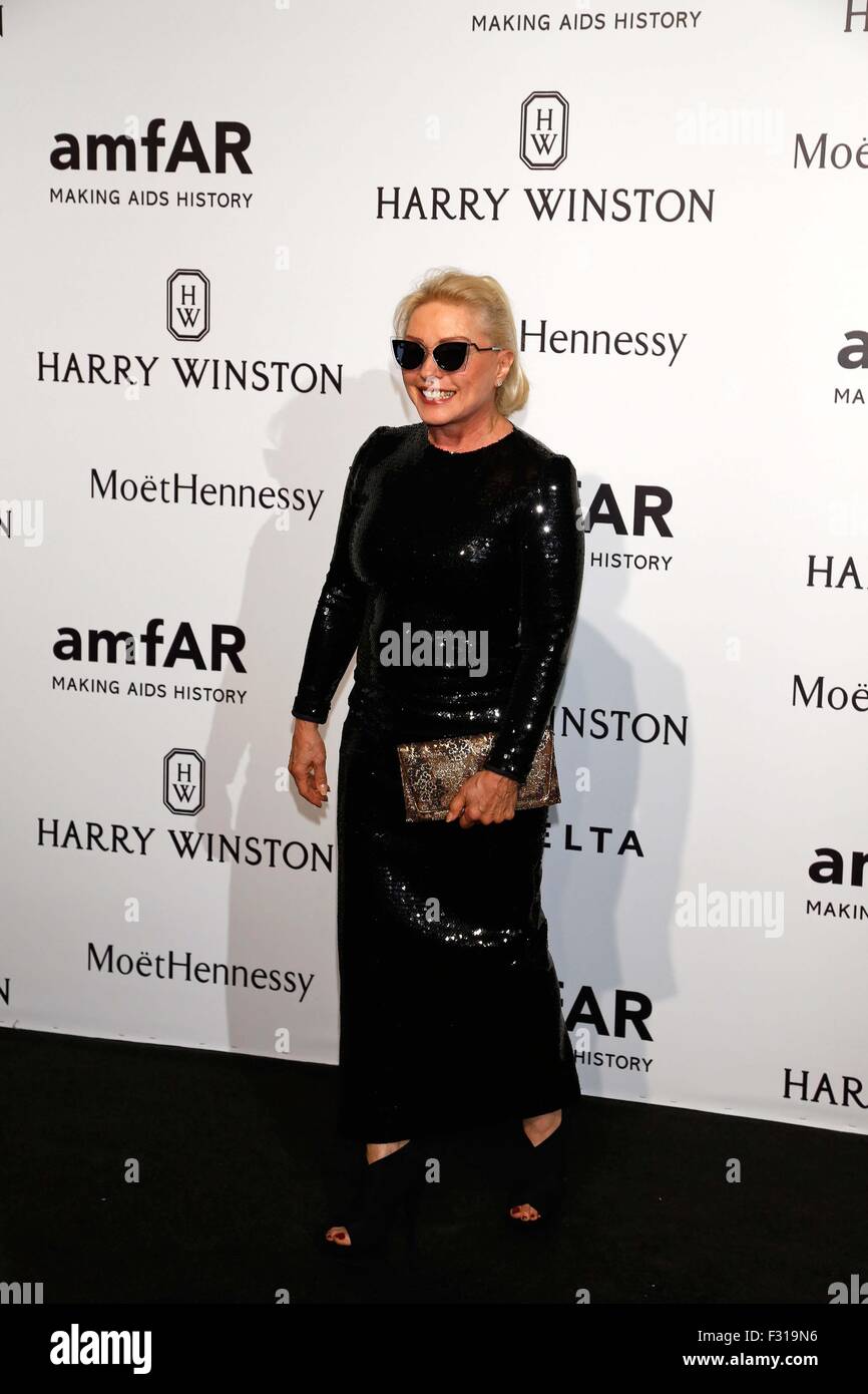 Milan, Ca, Italy. 26th Sep, 2015. Debbie Harry.amfARÃ‚Â´s Milan Fashion ...