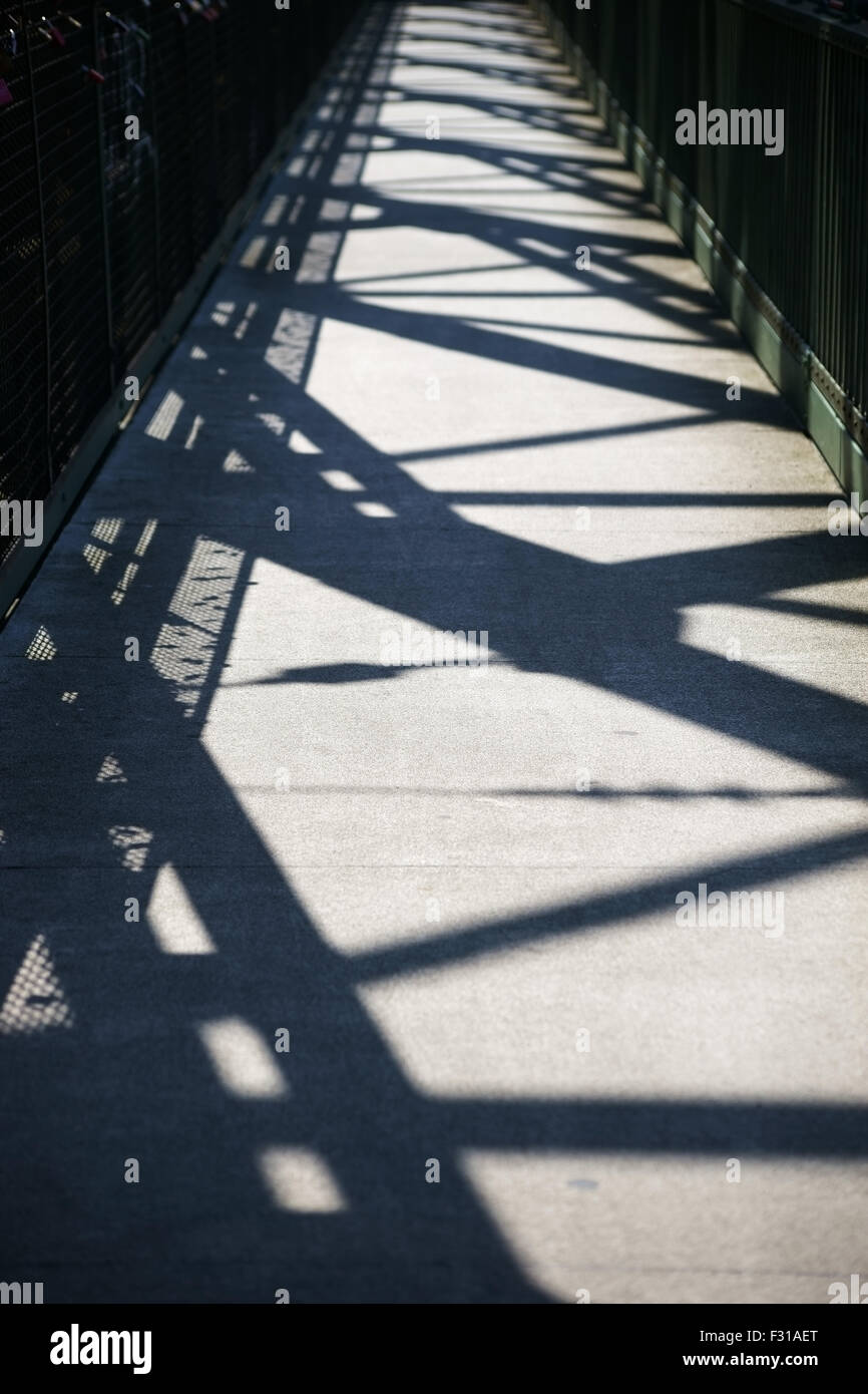 Railing shadow hi-res stock photography and images - Alamy