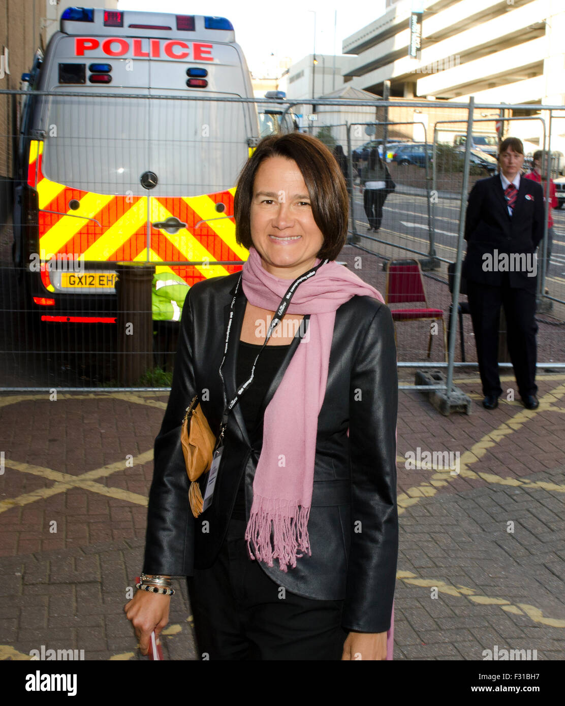 Brighton, UK. 27th Sep, 2015. Catherine West MP for Hornsey and Wood ...