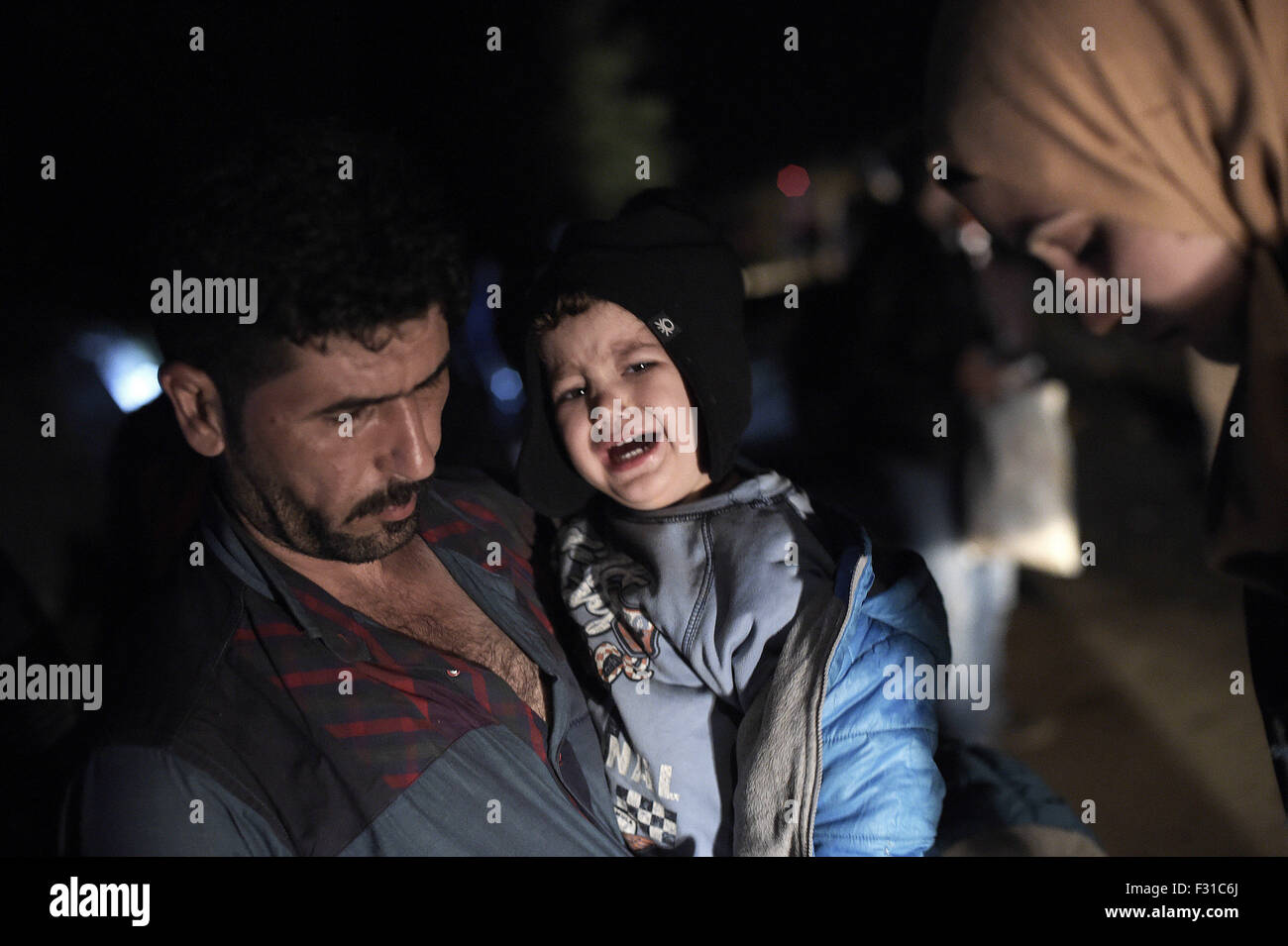 Serbia. 27th Sep, 2015. Europe, Serbia, Sid, serbian croatian border of ...
