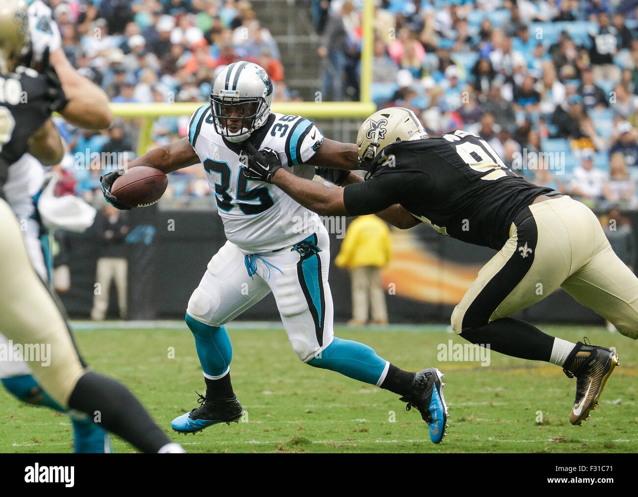 September 27, 2015 Charlotte, NC, Carolina Panthers fullback Mike ...