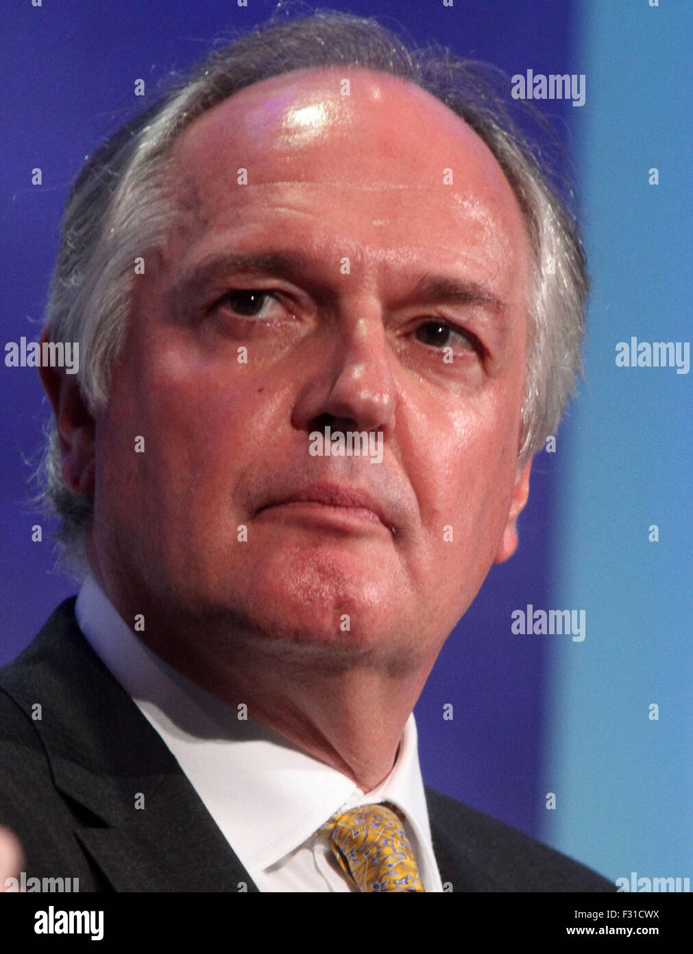 New York, USA. 27th Sep, 2015. CEO of Unilever PAUL POLMAN attends the ...