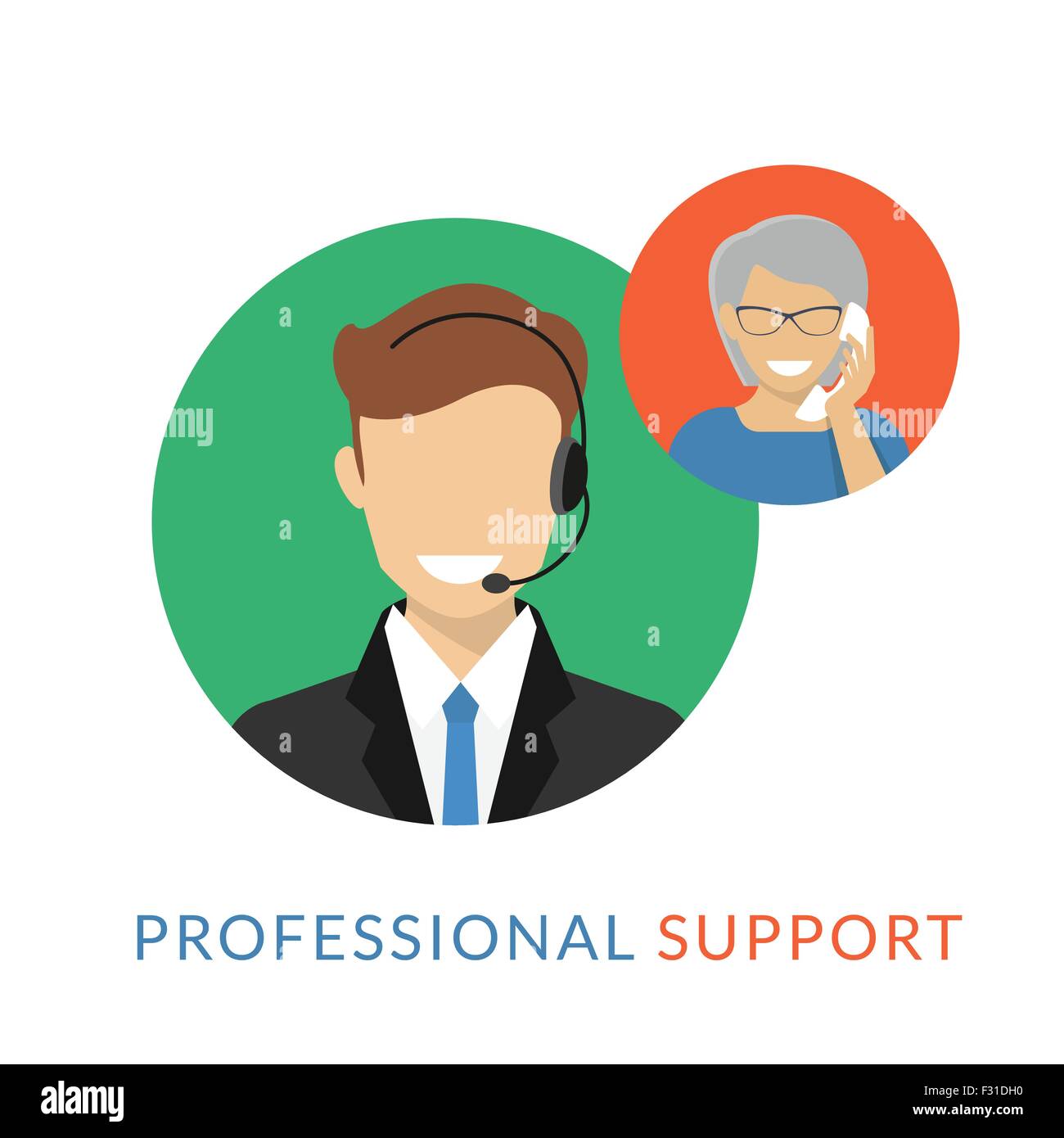 Contact operator Cut Out Stock Images & Pictures - Alamy