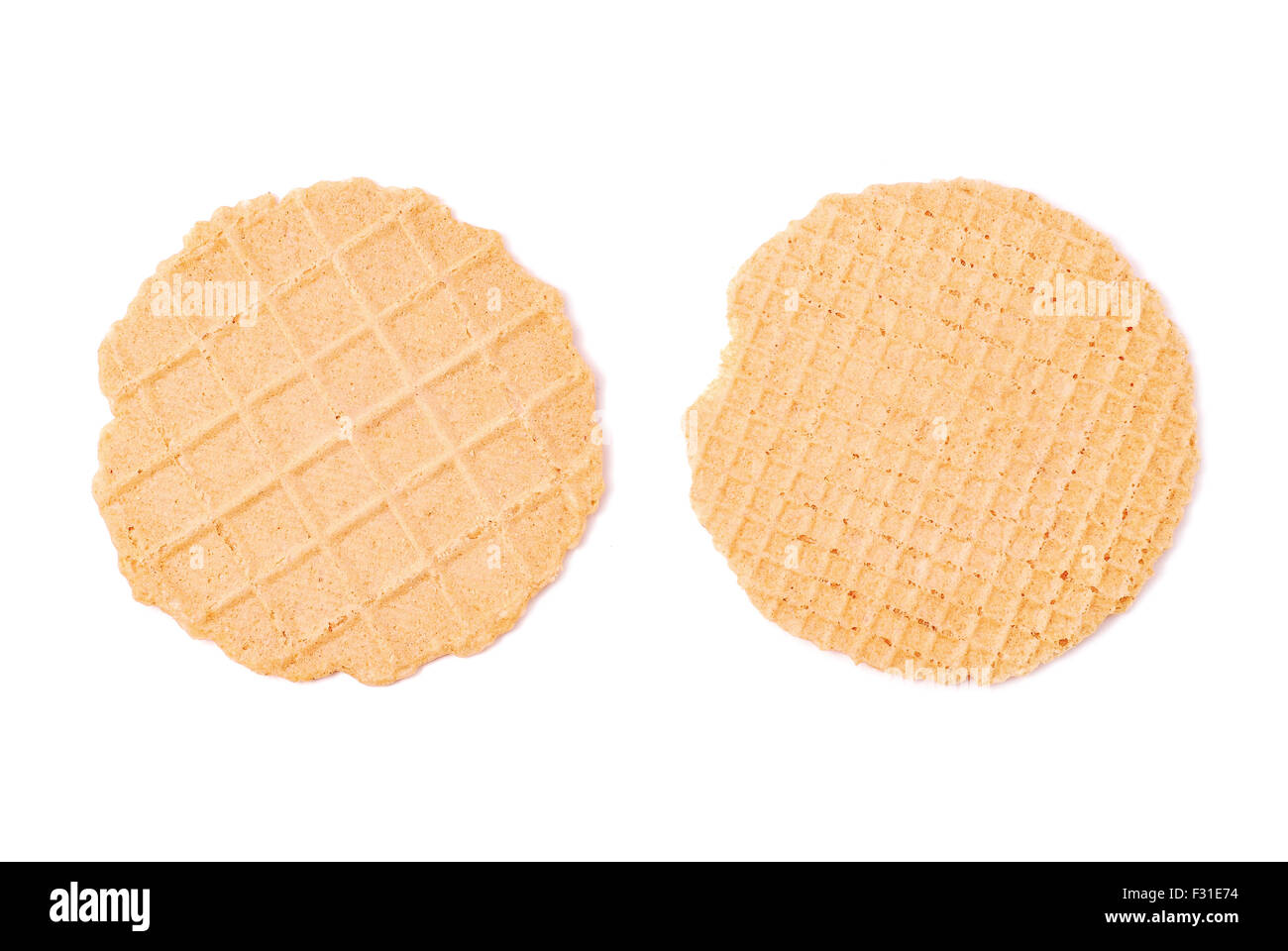 Round waffle hi-res stock photography and images - Alamy
