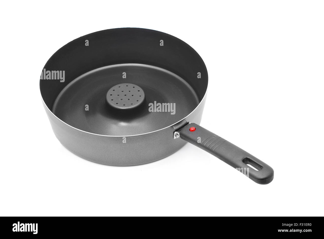 steam pot on white background Stock Photo - Alamy