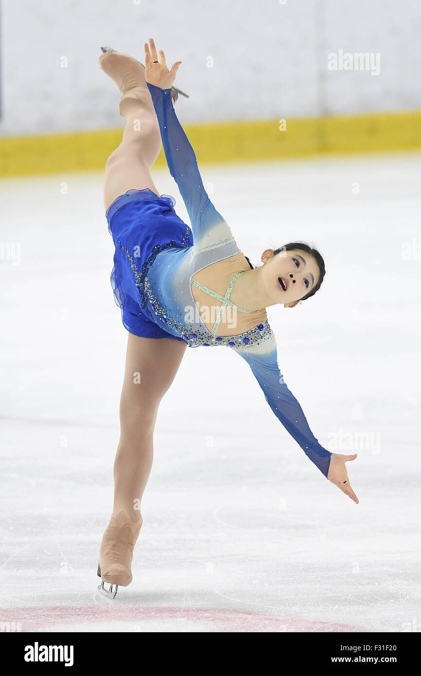 Tokyo, Japan. 27th Sep, 2015. Yuka Nagai Figure Skating : Tokyo Figure ...