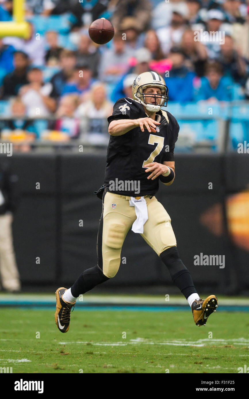 New Orleans Saints quarterback Luke McCown (7) during the NFL football ...