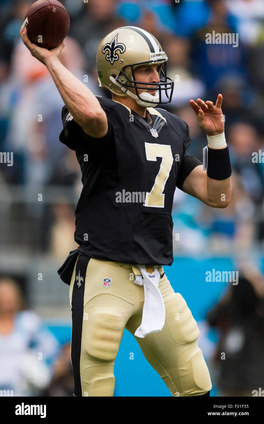 New Orleans Saints quarterback Luke McCown (7) during the NFL football ...