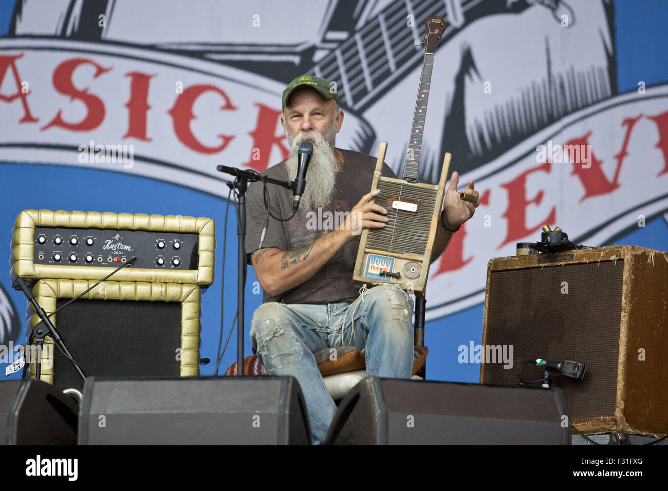 The Ramblin Man Fair at Mote Park Featuring: Seasick Steve Where: Mote ...