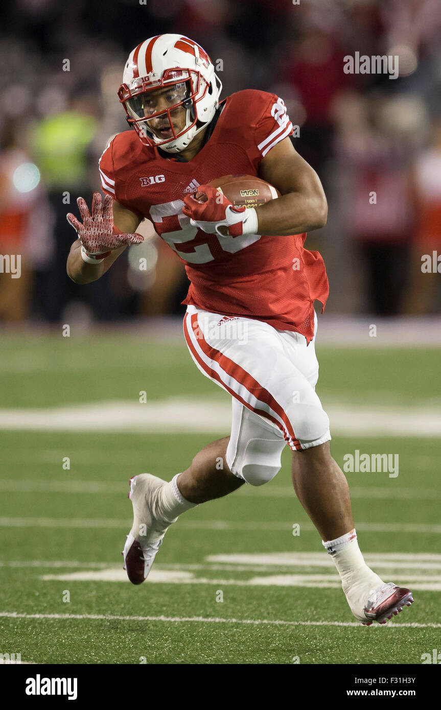 Madison, Wisconsin, USA. 26th September, 2015. Wisconsin Badgers ...