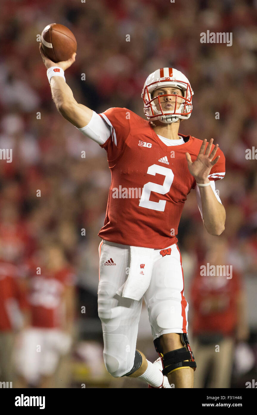Madison, Wisconsin, USA. 26th September, 2015. Wisconsin Badgers ...