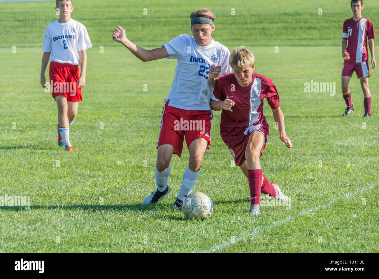 School Soccer Pitch High Resolution Stock Photography and Images - Alamy
