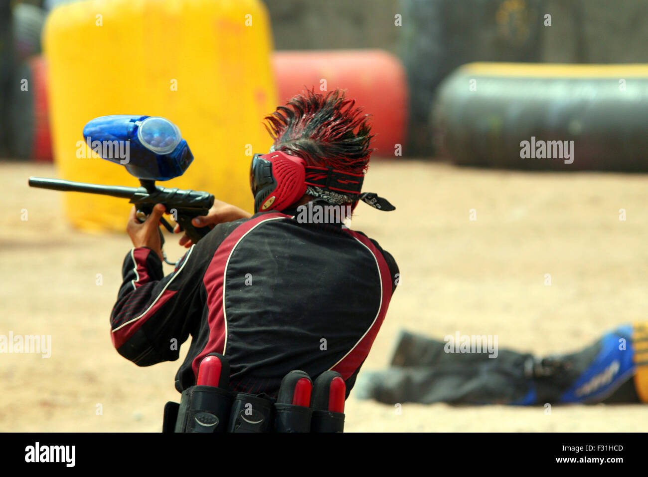 Paint ball mask hi-res stock photography and images - Alamy